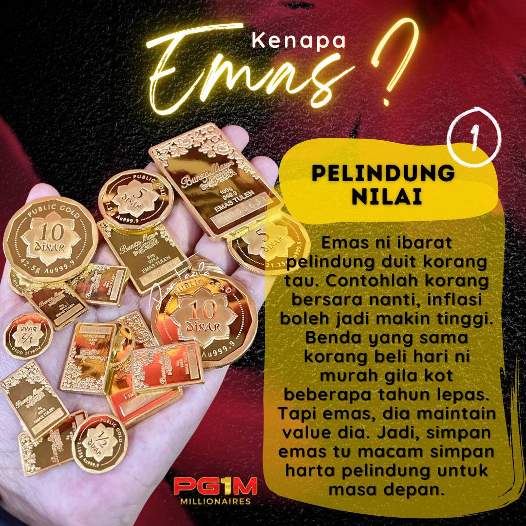 Fungsi Simpanan Emas dalam Kehidupan Manusia | Aldasir.Com